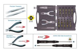ESD Safe Tool Kit in Zipper Bag for Repair Work - ESD Safe Tool Box India